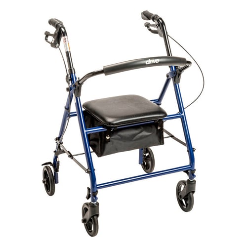 What is the Difference Between a Walker & a Rollator?